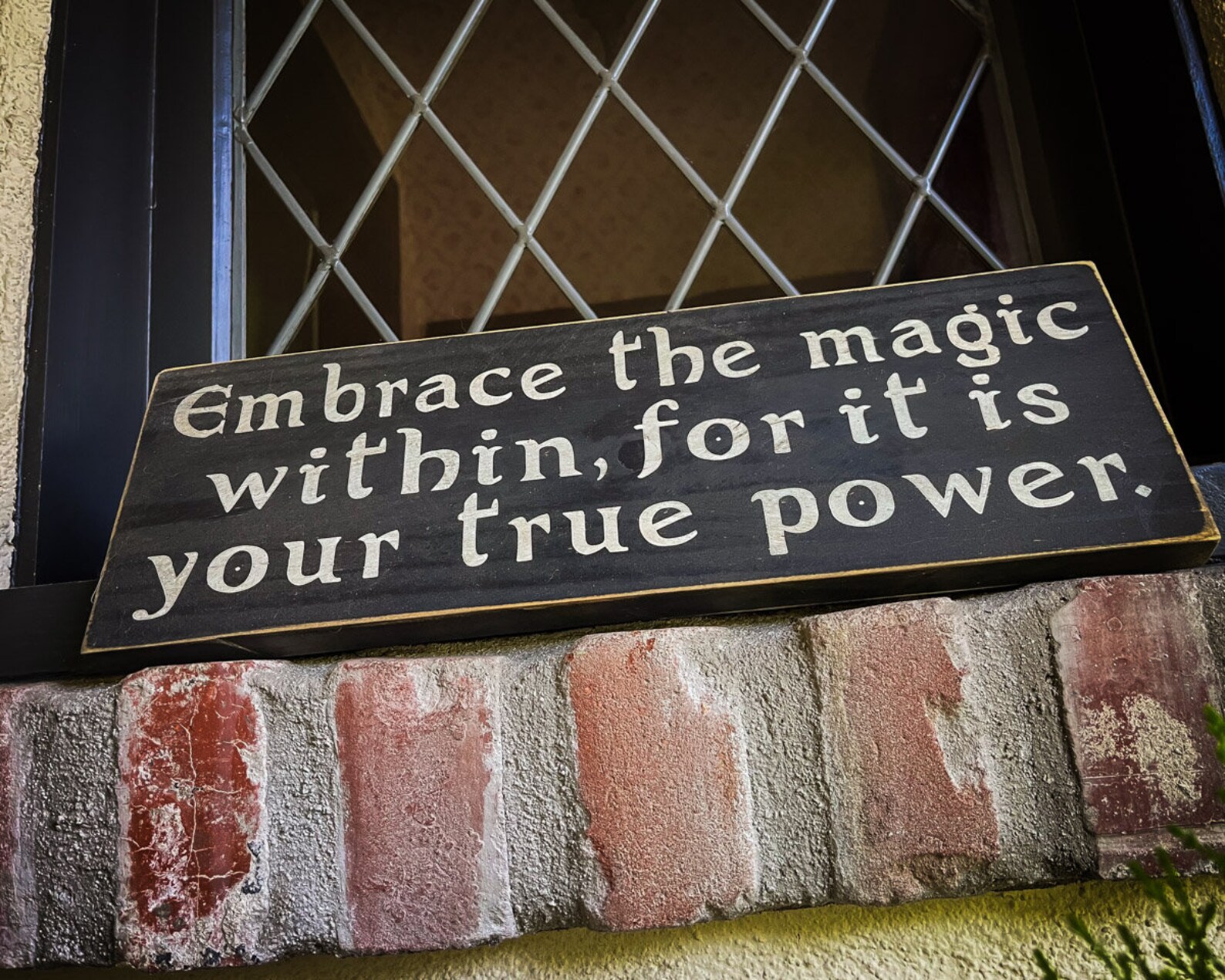 Embrace the Magic, Solid Wood and Paint Sign, Hand Crafted, Custom ...