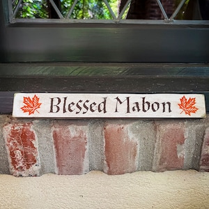 Pagan Prayer, Solid Wood and Paint Sign, Hand Crafted, Custom Colors ...