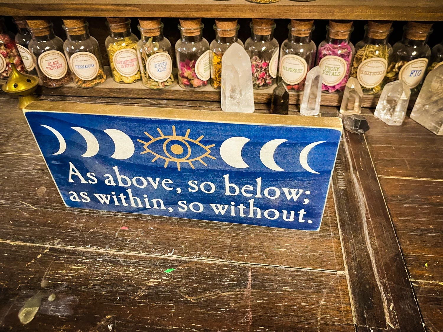 Pagan Prayer, Solid Wood and Paint Sign, Hand Crafted, Custom Colors ...