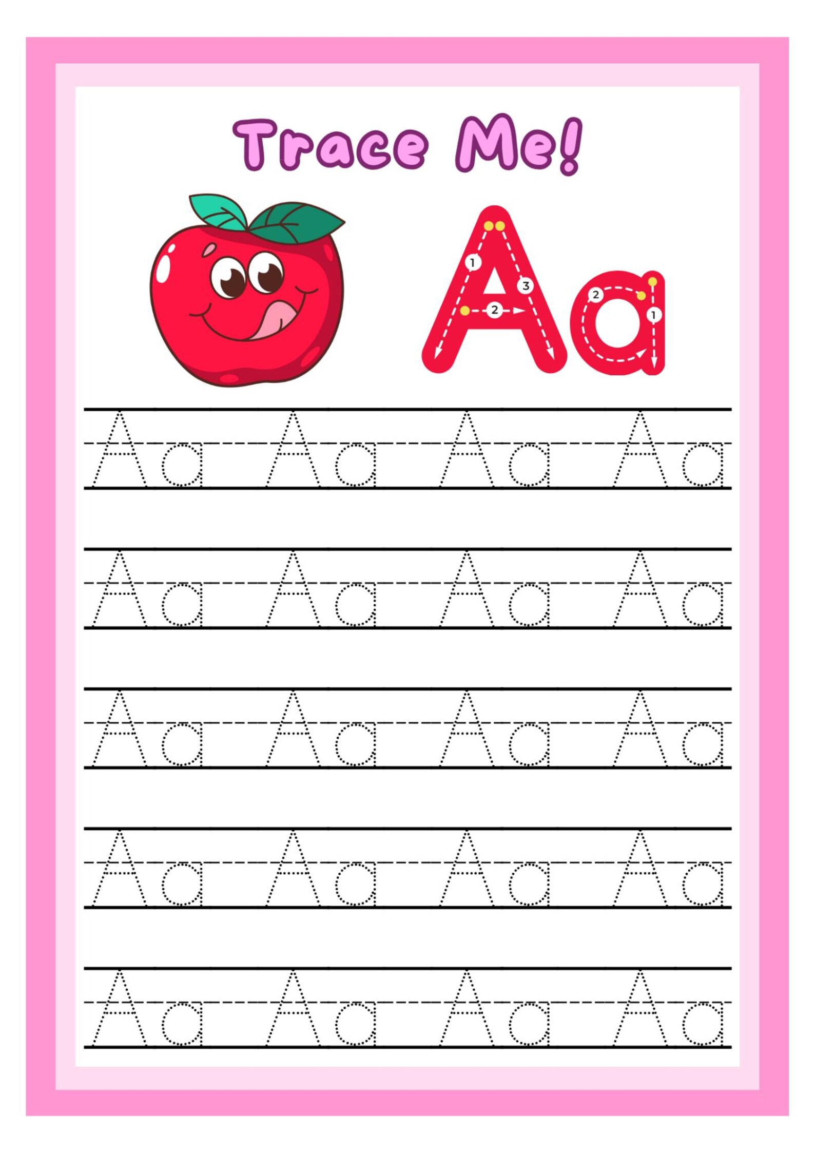 Alphabet Writing Book, Letter Tracing, Early Education, Preschool ...