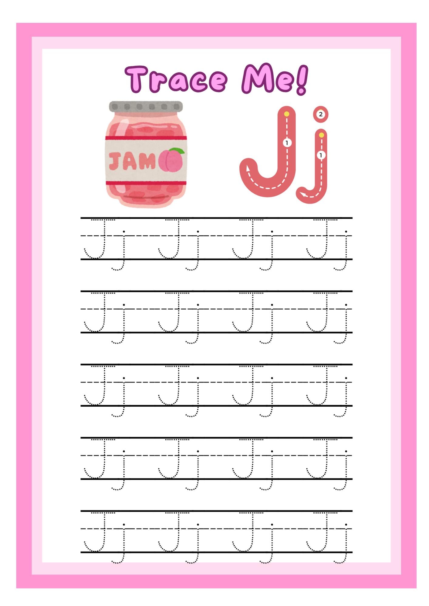 Alphabet Writing Book, Letter Tracing, Early Education, Preschool ...