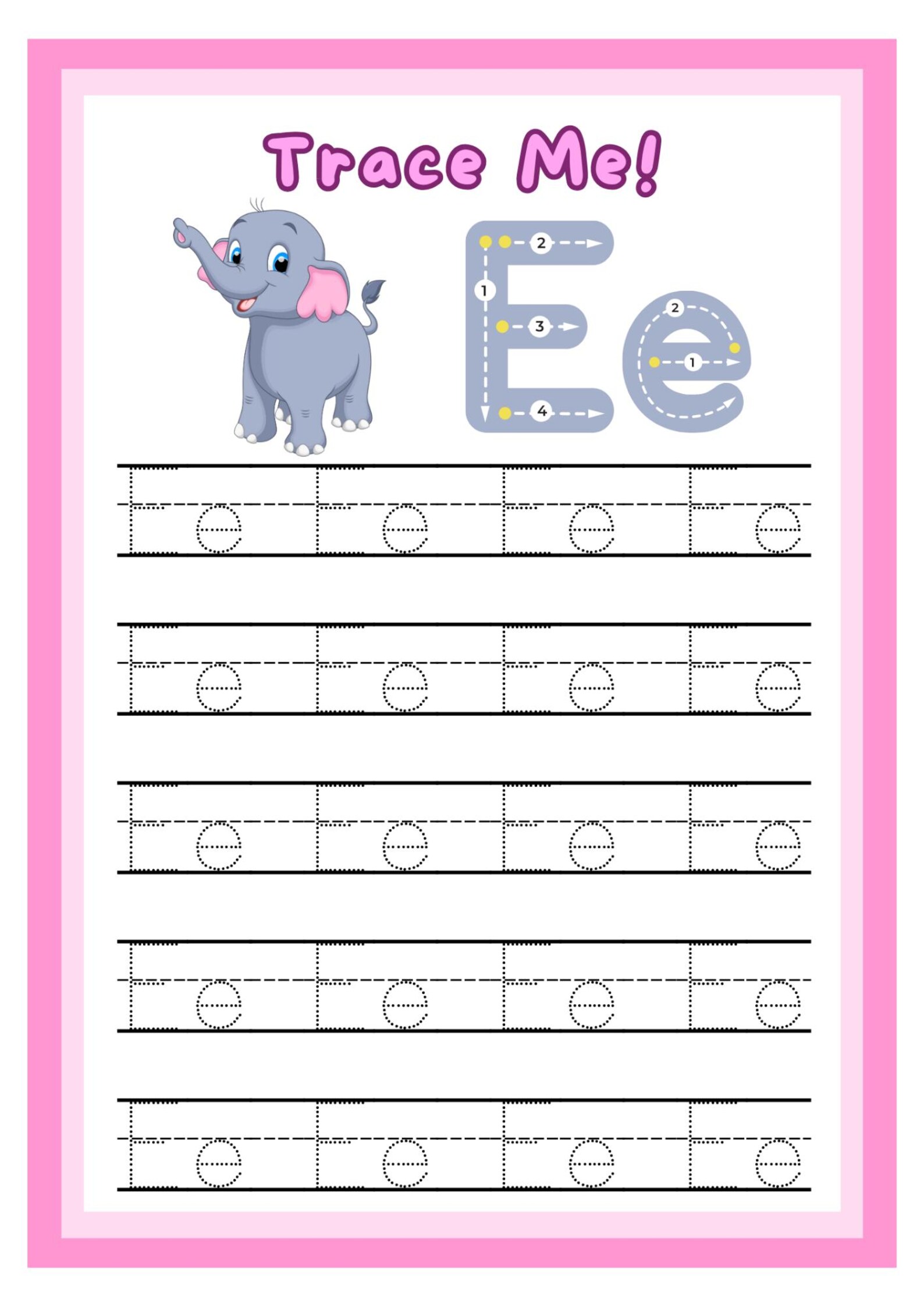 Alphabet Writing Book, Letter Tracing, Early Education, Preschool ...