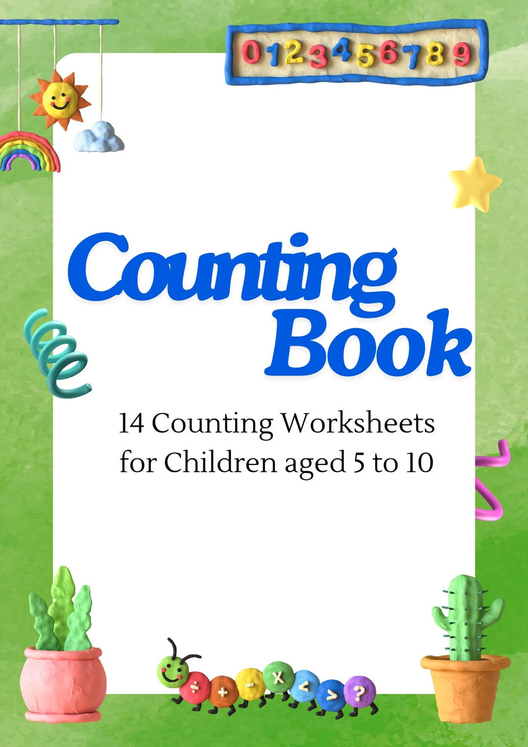 Counting Book, Read, Write, Learn, Early Education, Preschool, School ...
