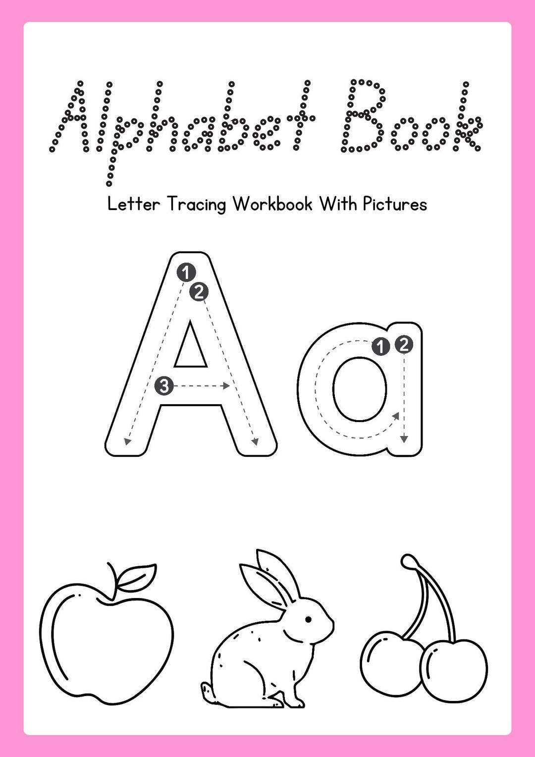 Alphabet Writing Book, Letter Tracing, Early Education, Preschool ...