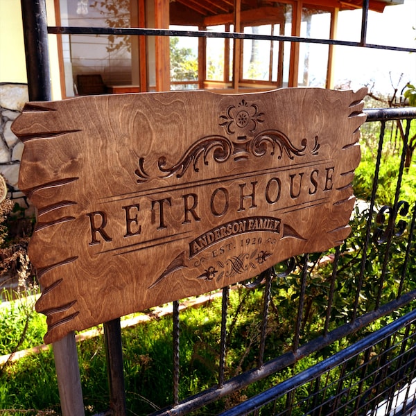 Wooden Letters Outdoor - Etsy UK