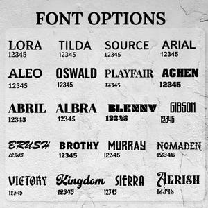 Fairview Vertical House Number Sign, Custom Herringbone Adress Plaque ...