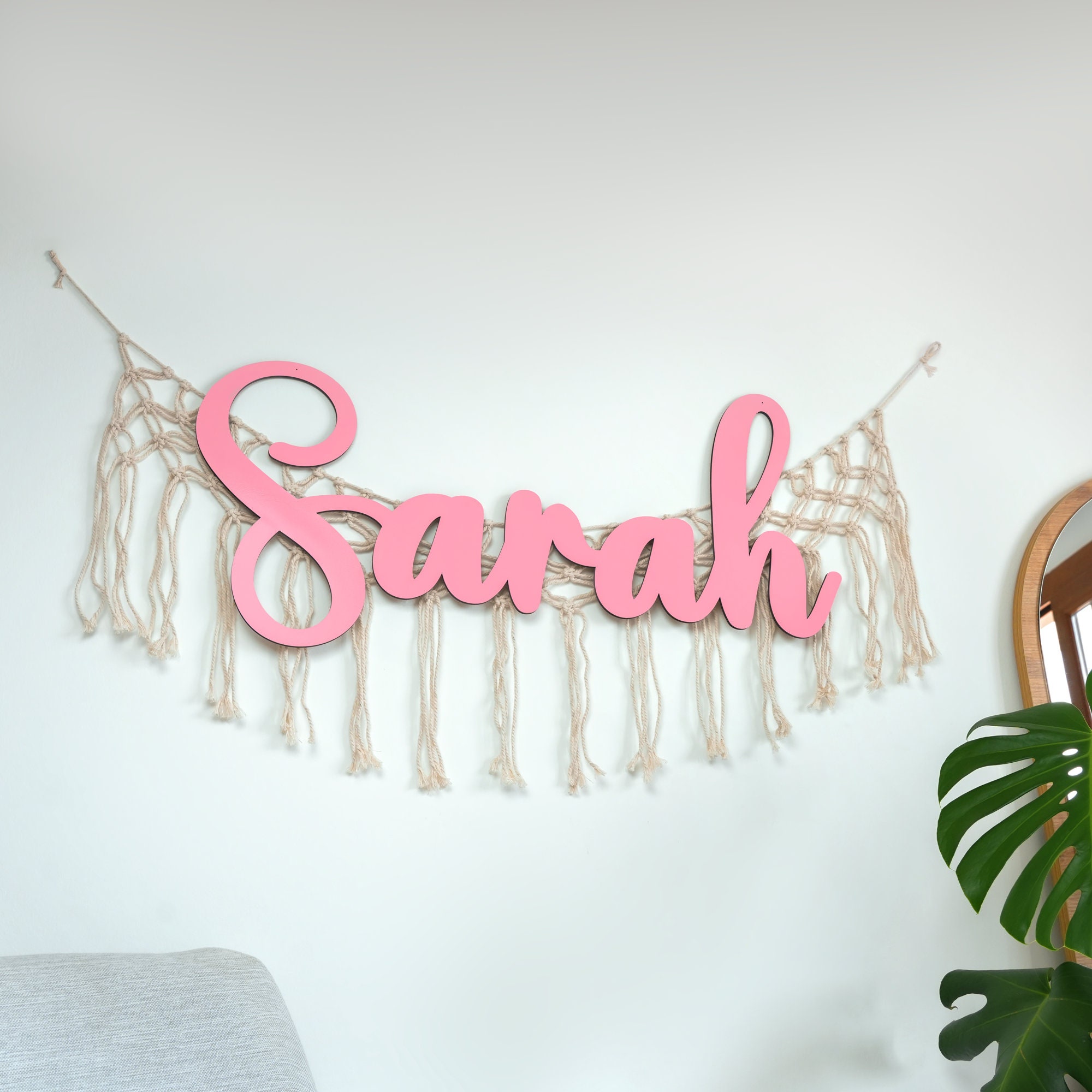 Personalized Baby Name Wall Decor, Baby Room Decor, Custom Name Nursery ...