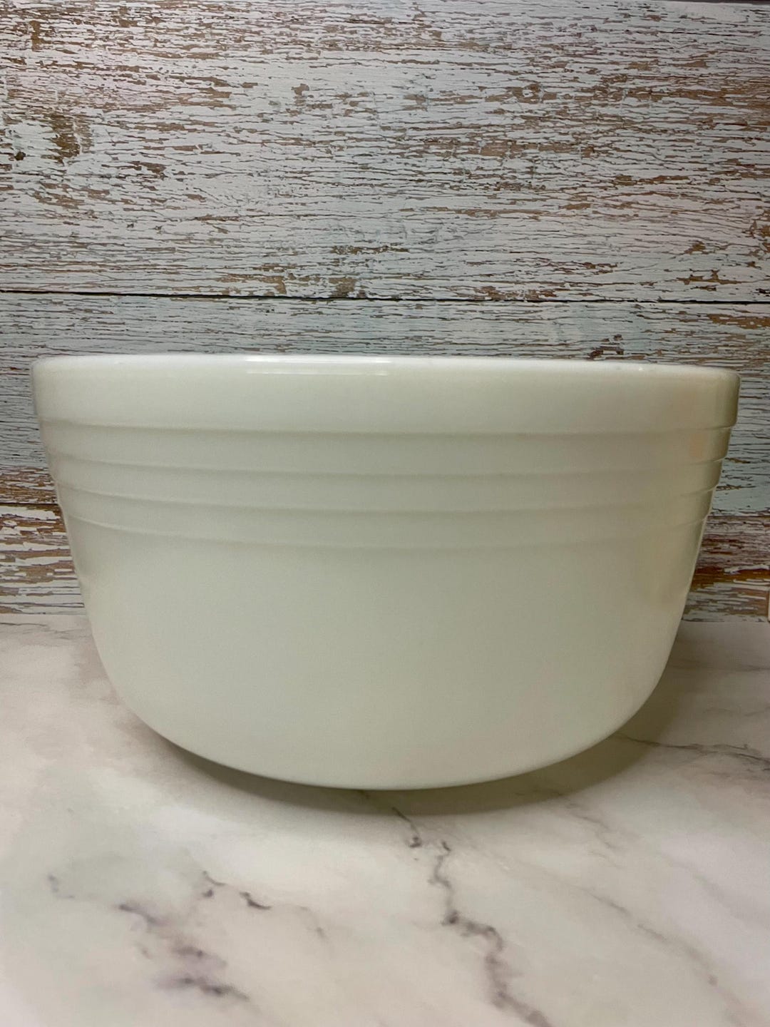 Vintage Pyrex Milk Glass Hamilton Beach Stand Mixer Bowl ~ Vintage ...