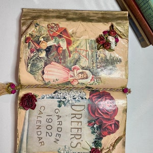 Decorative Victorian Open Book Art ~ Display, Coquette Decor, Victorian ...