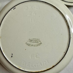 Vintage Descoware Belgium Autumn Maple Leaves Skillet Pan With Lid ...