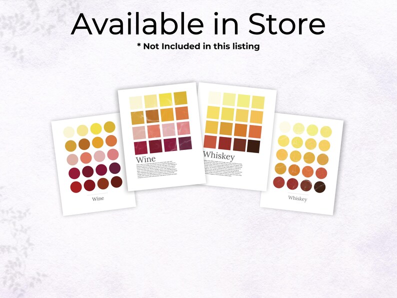 Scotch Color Guide, Types, Tips, Cheatsheet, Sign, Gift, Home Scotch ...