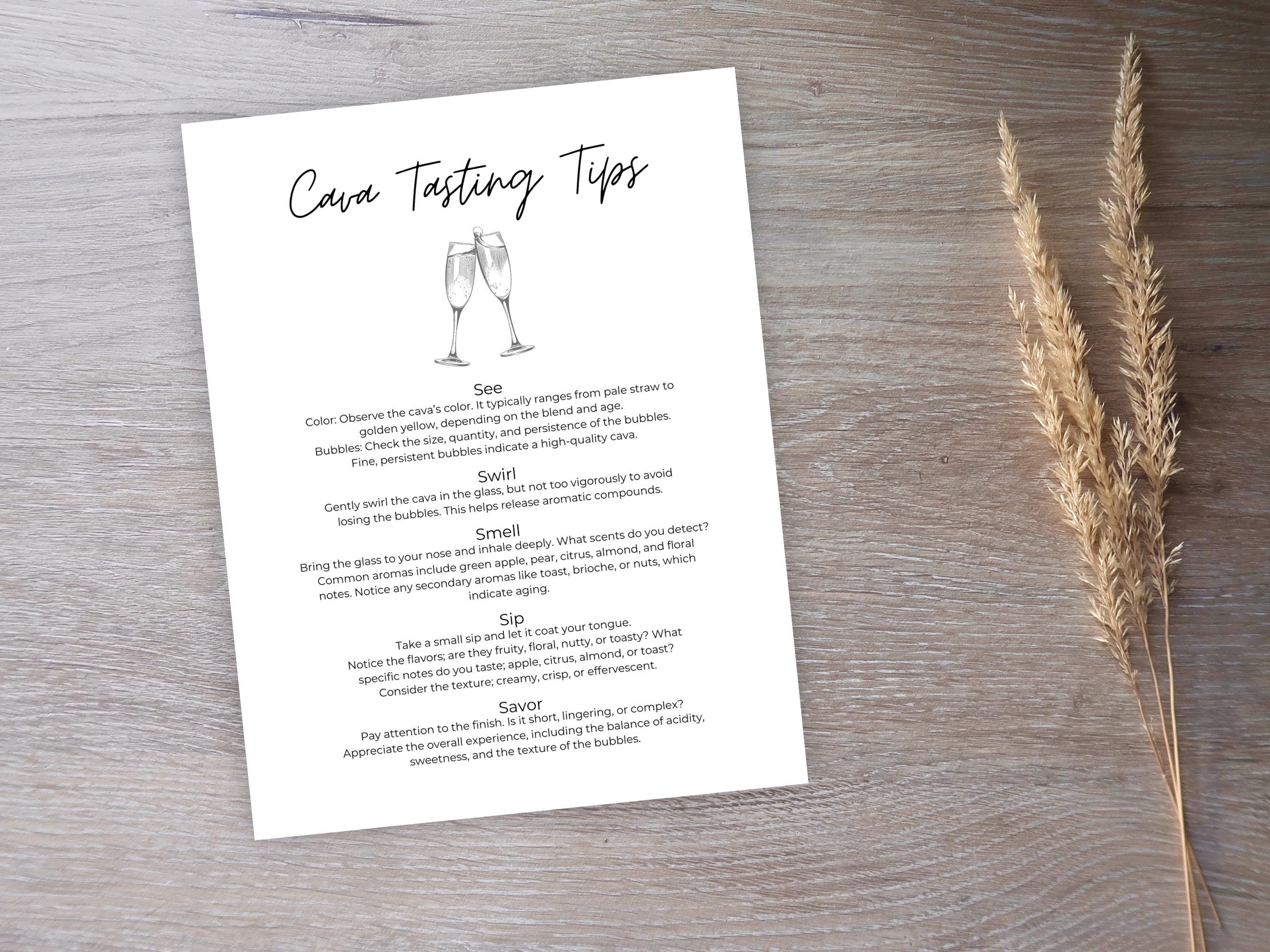 Cava Tasting Party Sign, Welcome to Cava Tasting, Printable Banner ...