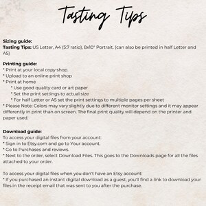 Matcha Tasting Tips, Cheatsheet, Guide, Poster, Sign, Printable ...