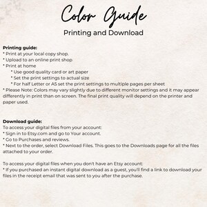 Bourbon Color Guide, Types, Tips, Cheatsheet, Poster, Sign, Printable ...
