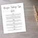Burger Tasting Tips, Cheatsheet, Guide, Poster, Sign, Printable ...