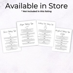 Burger Tasting Tips, Cheatsheet, Guide, Poster, Sign, Printable ...