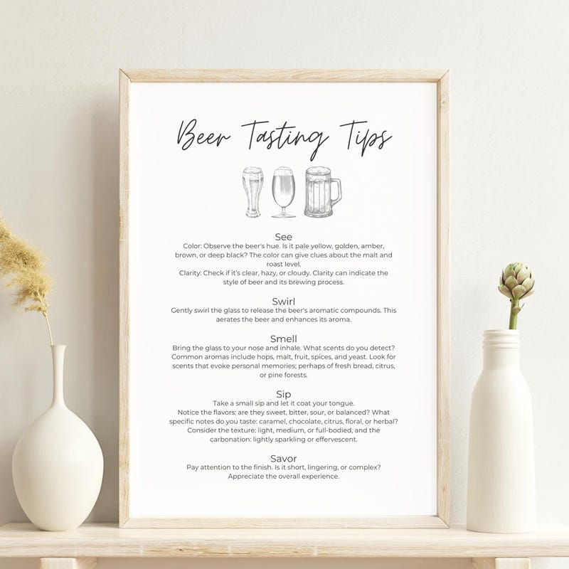 Beer Tasting - Etsy