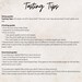 Burger Tasting Tips, Cheatsheet, Guide, Poster, Sign, Printable ...