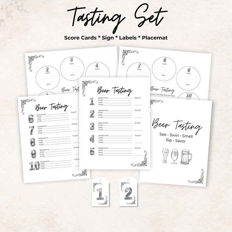 Beer Tasting - Etsy