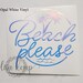 Beach Please Decal Car Window Decal Laptop Decal Tumbler - Etsy