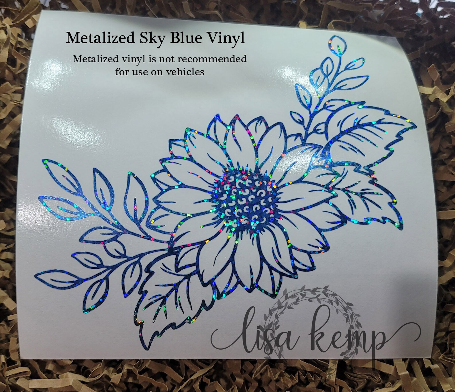 Sunflower Decal Sunflower Car Decal Sunflower Mandala - Etsy