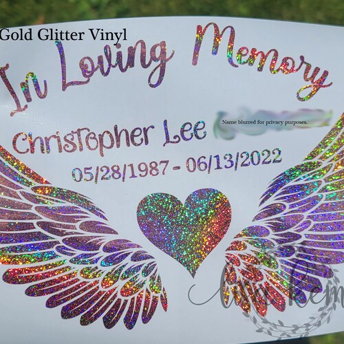 In Loving Memory Decal STICKER Car Decal Window - Etsy