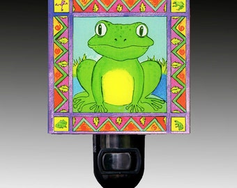 Frog night light | Etsy