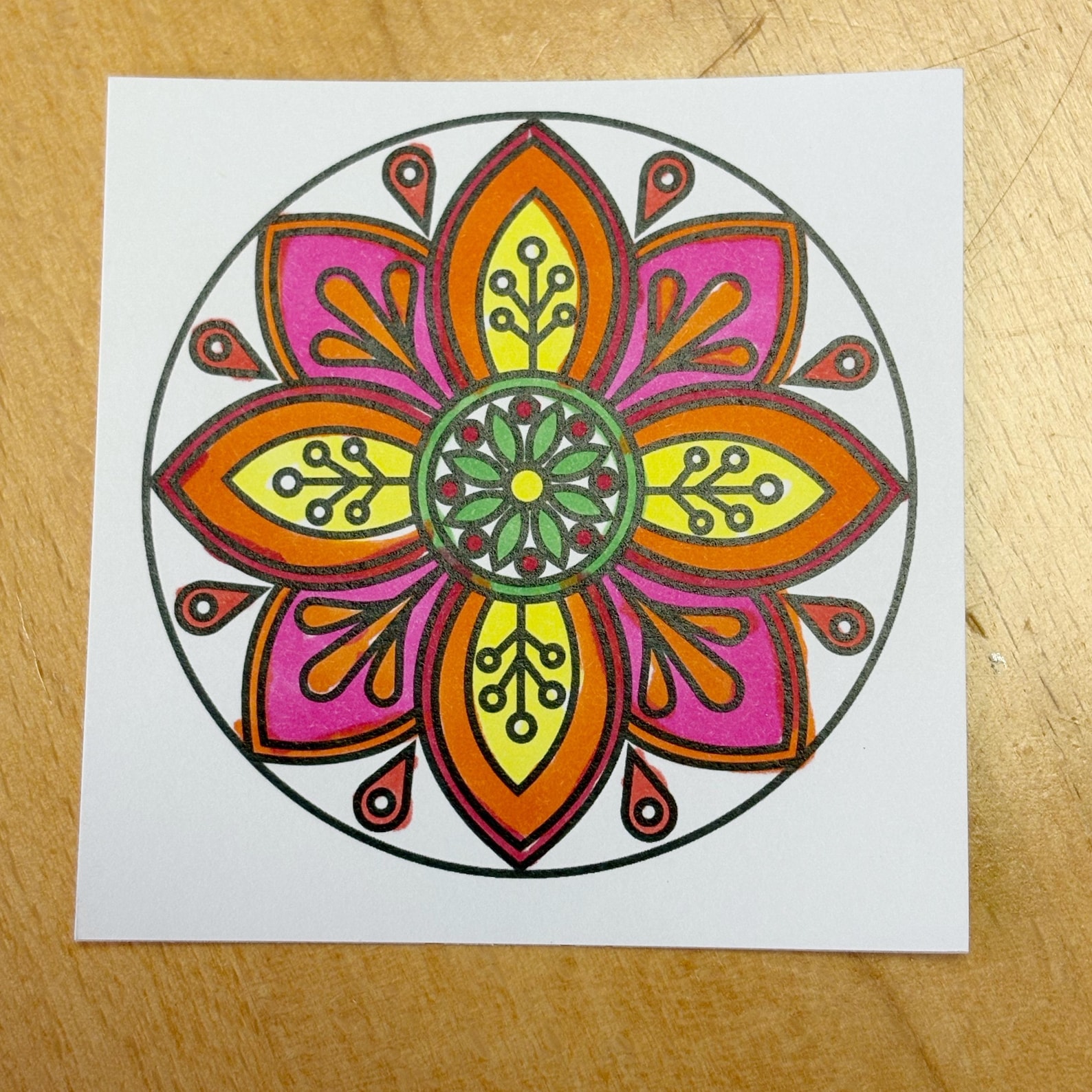 Mini Mandala Coloring Book - Etsy