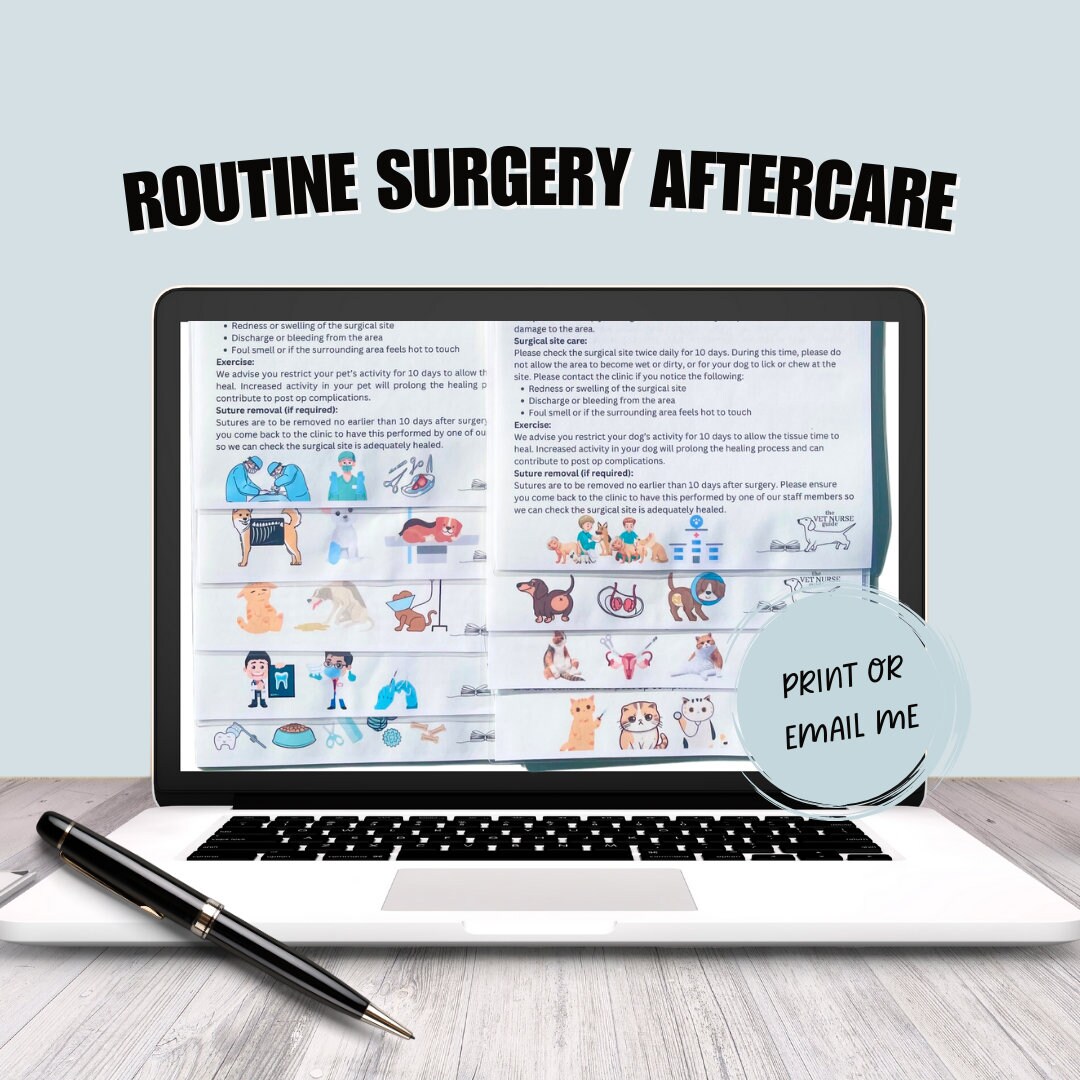 Client Aftercare Forms - Etsy
