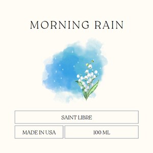 Morning Dewy Rain Fresh Clean Unisex Floral Scent Lily of Valley ...