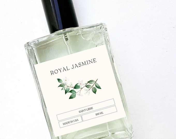 Pure Jasmine Perfume Spray, Exotic Powerful Fragrance Gift for Women ...