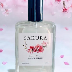 Japanese Cherry Blossom Perfume - Sakura Flowers Fresh Fragrance Scent ...