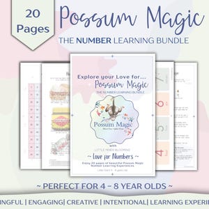 Possum Magic ~ Number Learning Bundle (resources, PDF, Preschool, Early ...
