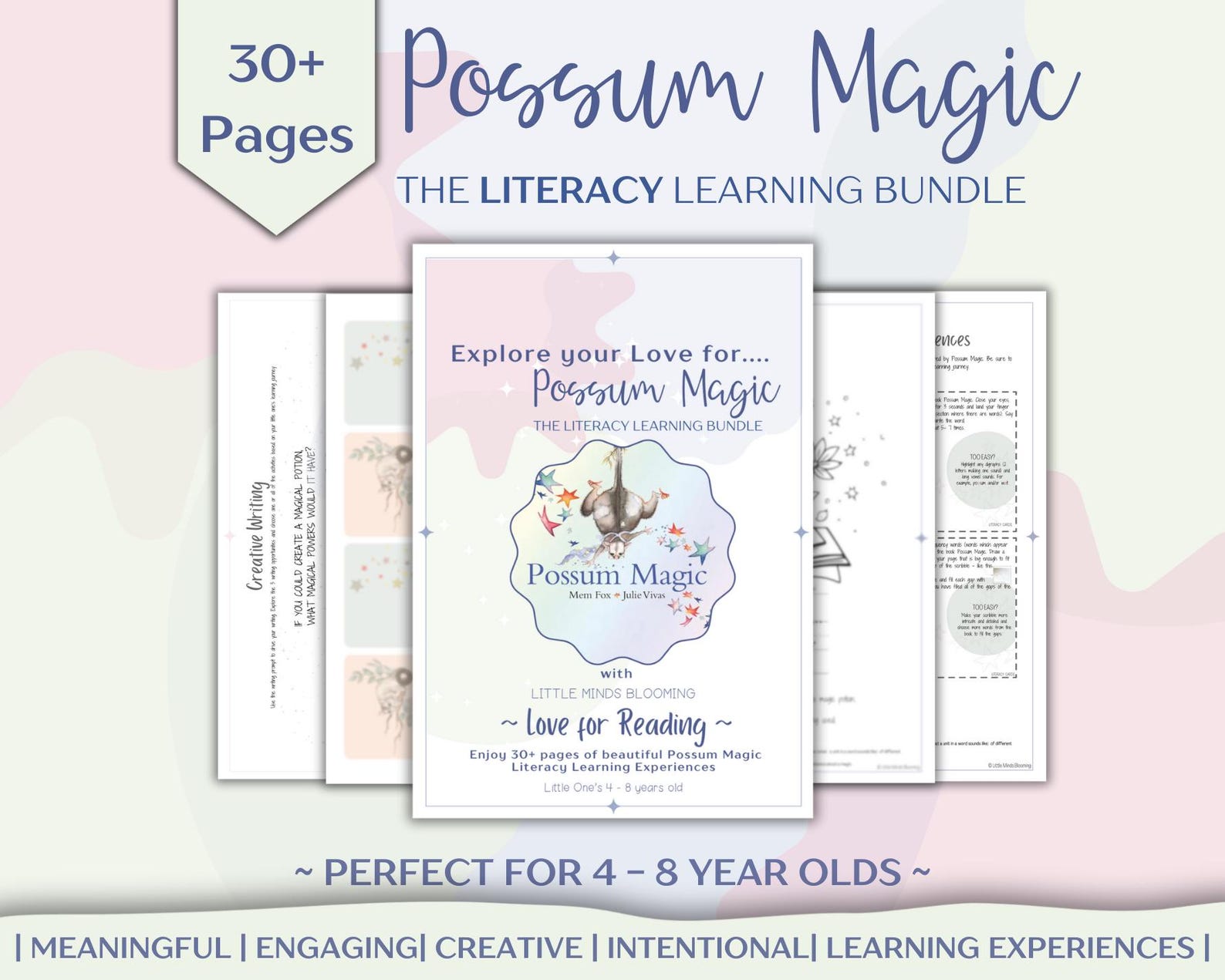 Possum Magic ~ Literacy Learning Bundle (resources, PDF, Preschool ...