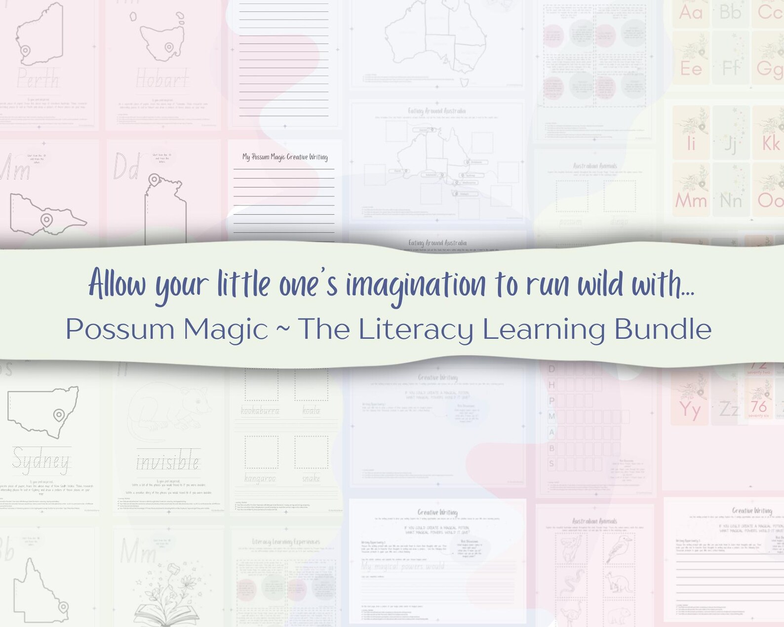 Possum Magic ~ Literacy Learning Bundle (resources, PDF, Preschool ...