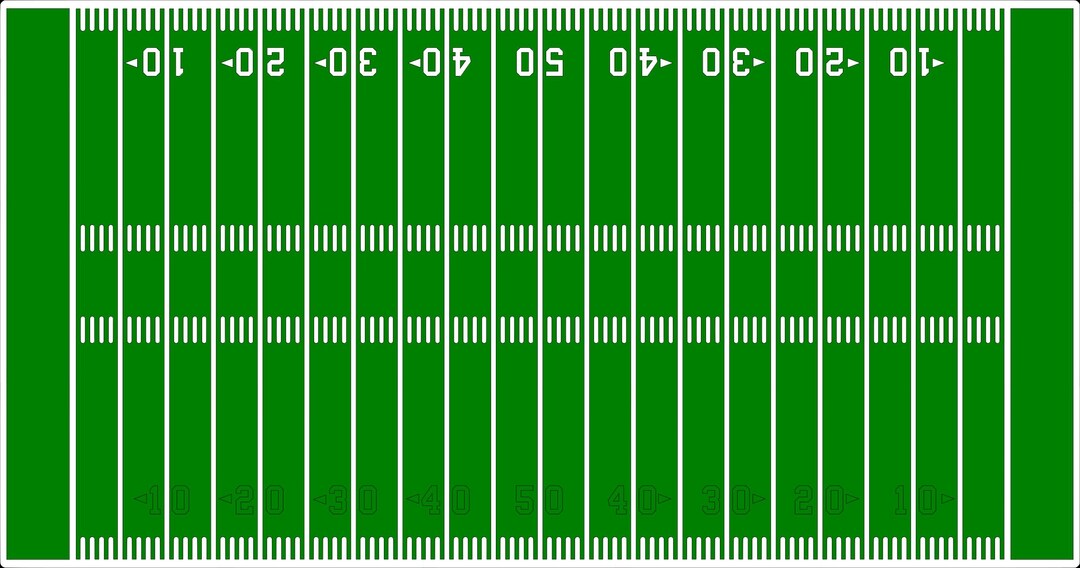 Football Field SVG Cut File | Instant Download DXF Eps Ai Vector ...