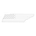Tennessee State SVG American Flag Outline DXF EPS Ai Png Cricut Cnc ...