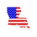 Louisiana State SVG American Flag Outline DXF EPS Ai Png Cricut Laser ...