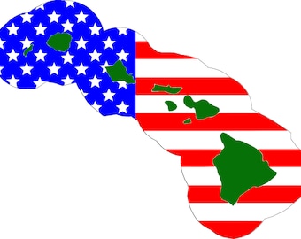 Illinois State SVG American Flag Outline DXF EPS Ai Png Cricut Laser ...