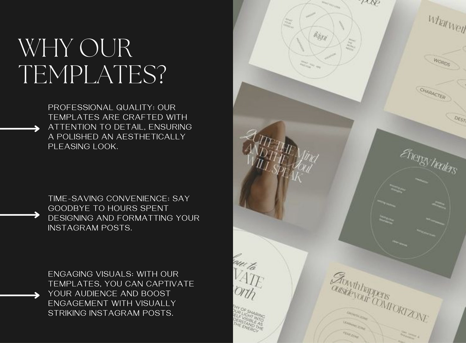 Wellness Coach Instagram Templates Health Coach Templates Wellness ...