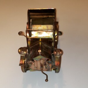Vintage Rustic Copper/tin Model-t Car Music Box - Etsy