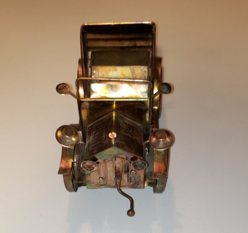 Vintage Rustic Copper/tin Model-t Car Music Box - Etsy