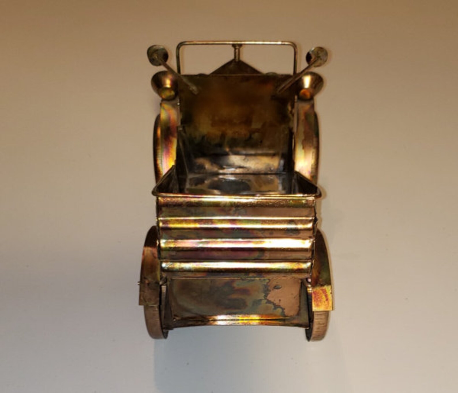 Vintage Rustic Copper/tin Model-t Car Music Box - Etsy