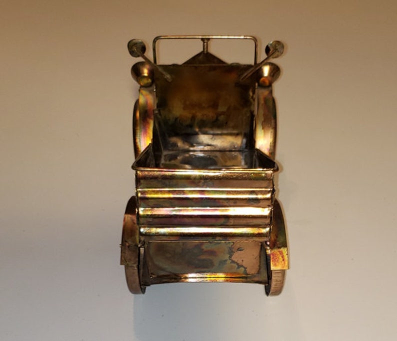 Vintage Rustic Copper/tin Model-t Car Music Box - Etsy