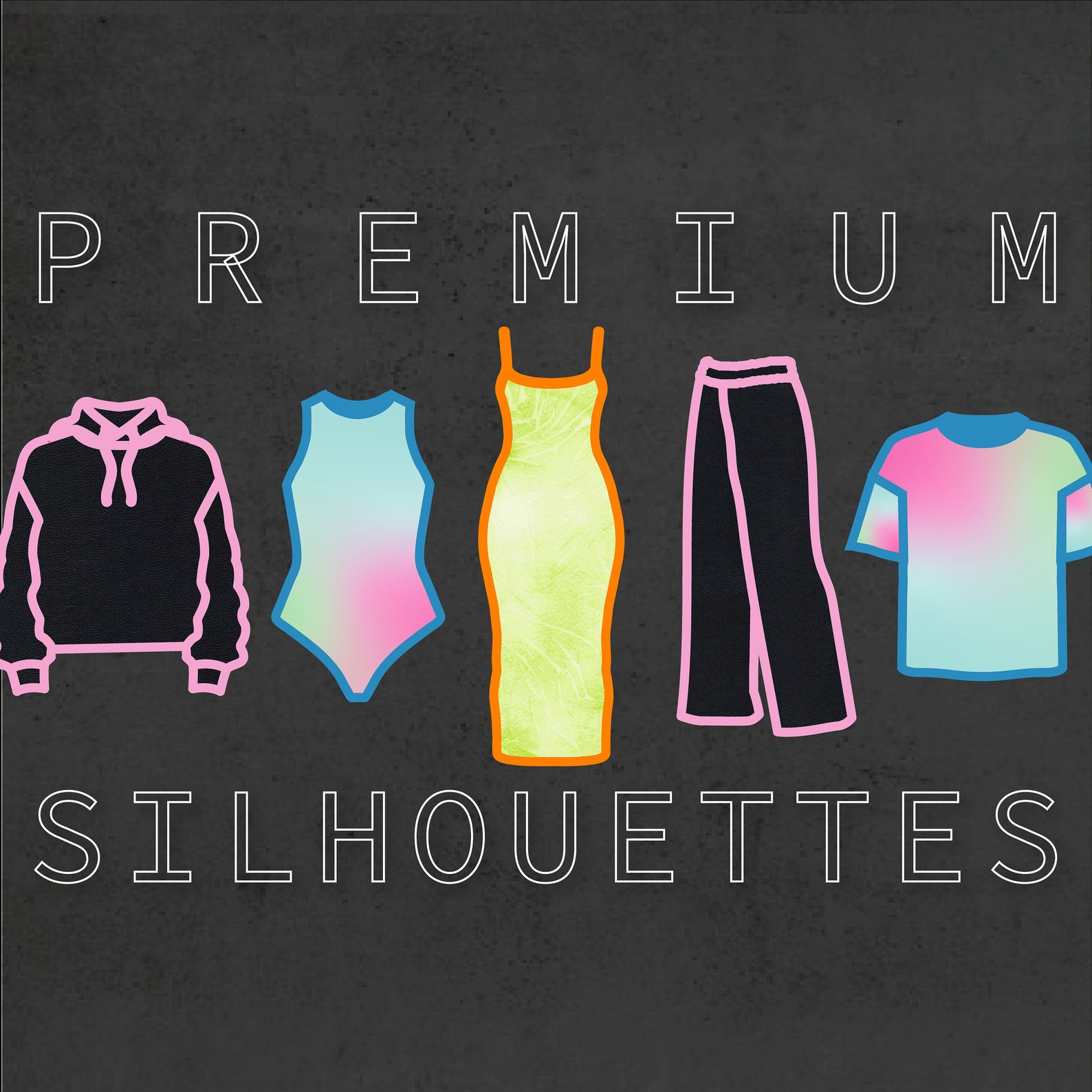 Ruffle Frilled Mini Skirt Vector Mockup for Fashion Design | Mini Skirt ...