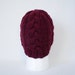 Cable Car Hat Knitting PATTERN - Warm Bulky Knit Cabled Cable Ribbed ...