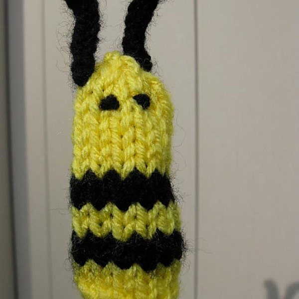 Bee Finger Puppet - Etsy