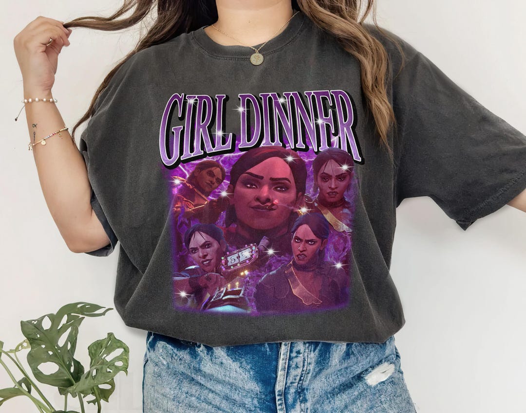 Sevika Funny GIRL DINNER Arcane Anime Fanmerch LOL Fan Gift Shirt - Etsy