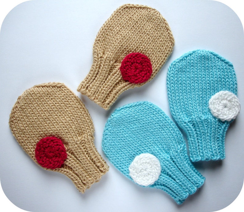 Knitting Pattern PDF - Pat-a-cake Baby Mittens in Sizes 0 - 3 Months, 3 ...