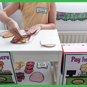 Sandwich Shop Dramatic Play Printables: Pretend Play Cafe (printable ...